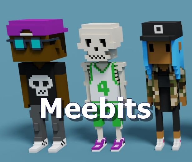 Meebits, the new NFT project from the creator of CryptoPunks